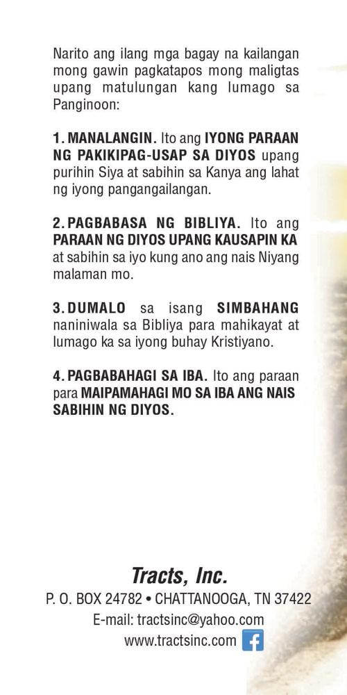 Romans Road Tagalog | Tracts INC